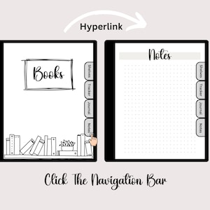 Kindle Scribe Book Journal - Digital Planner - Lesejournal - Book ...