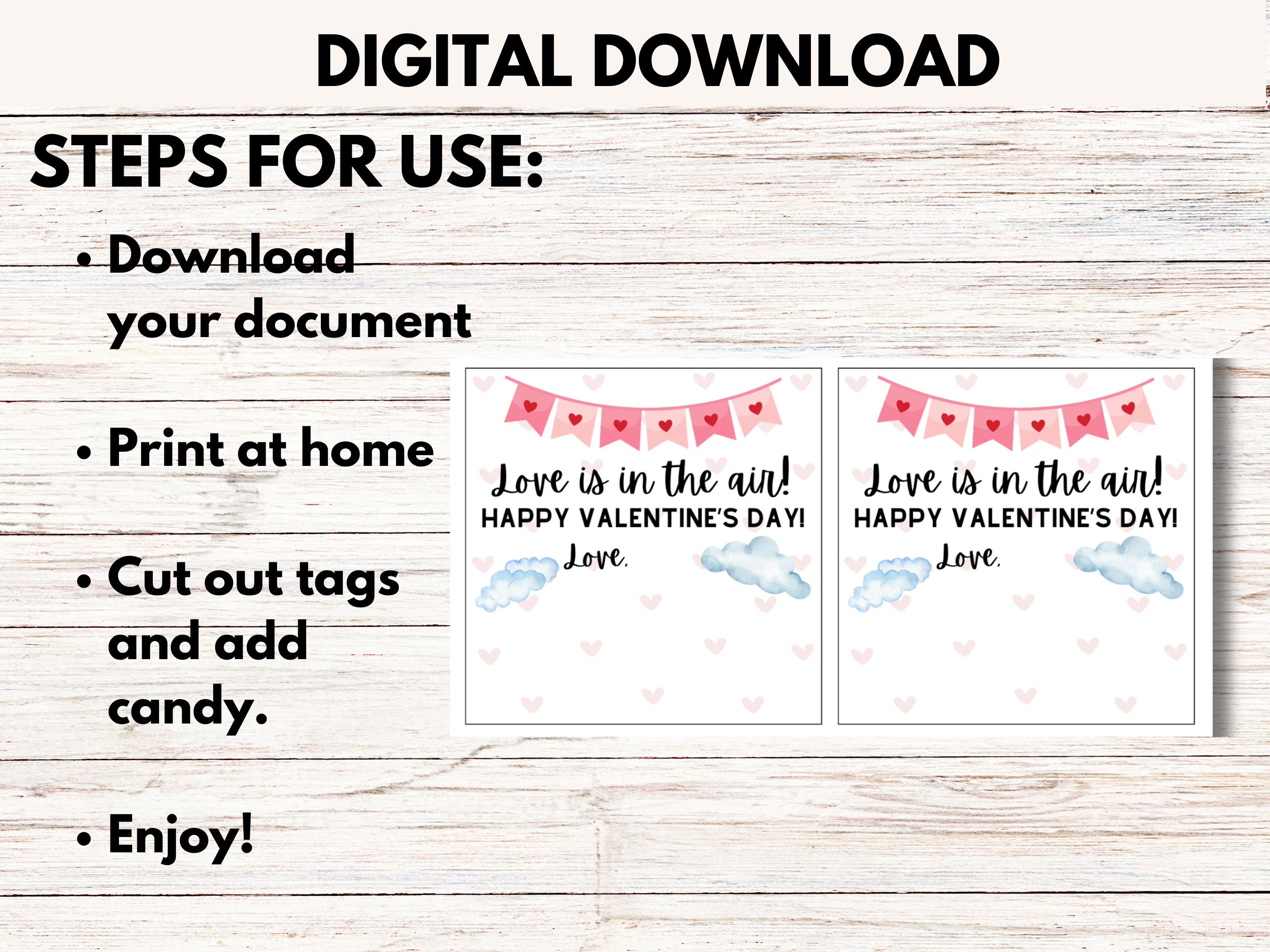 AIRHEAD CANDY Valentine Tag, Valentine Tags for Class, Tags for AIRHEAD ...