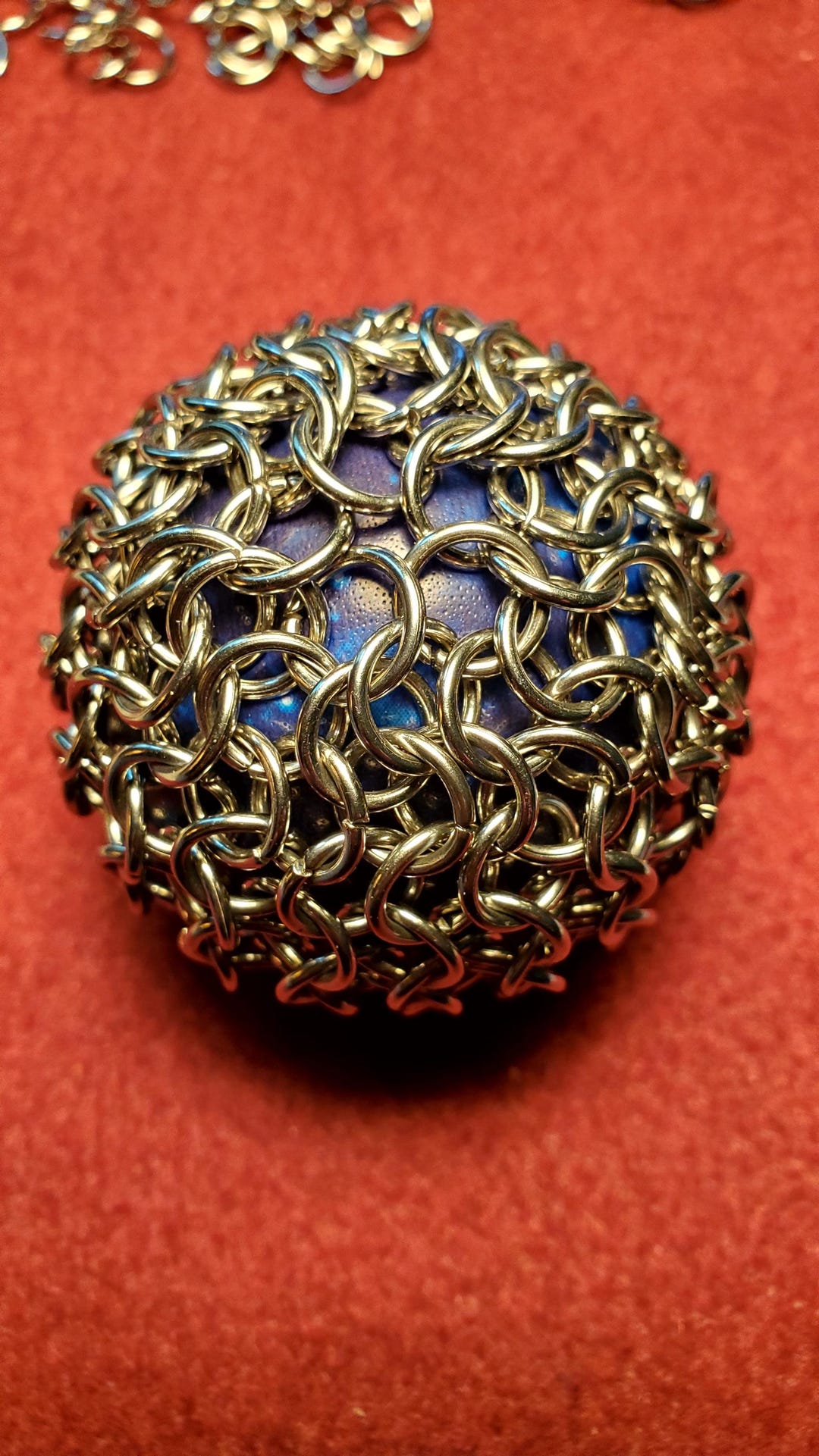 Chainmail Stress Ball - Etsy