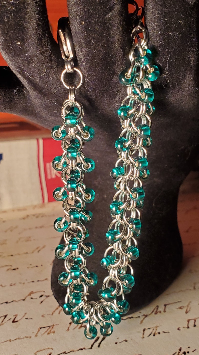 Shaggy Links Chainmail Bracelet - Etsy