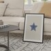 Blue Star Poster, Blue Wall Art, Trendy Decor, Room Decor, Home Decor ...