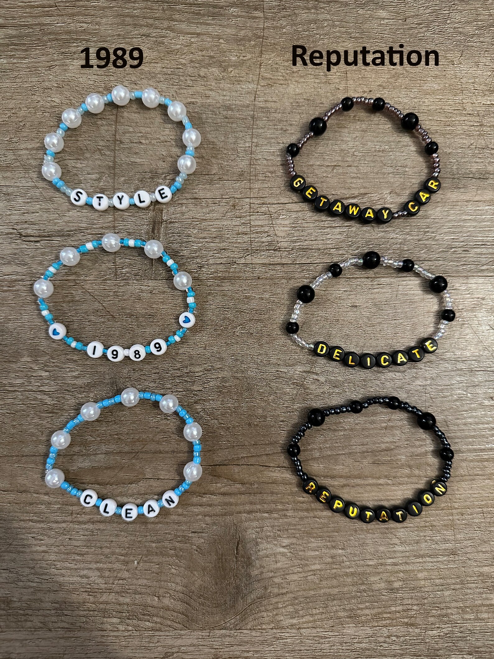 Taylor Swift Bracelets Set of 3 Taylor Swift Jewelry Merch Taylor Swift ...