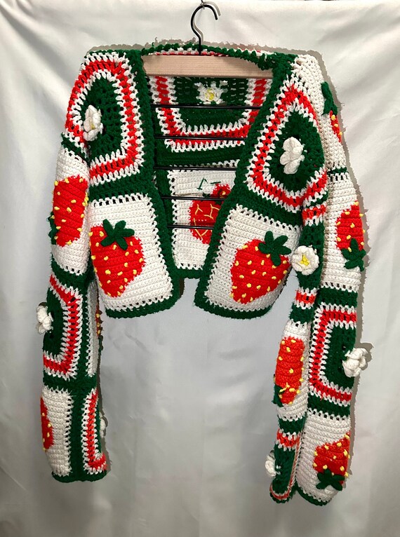 Vintage crop cardigan - Gem