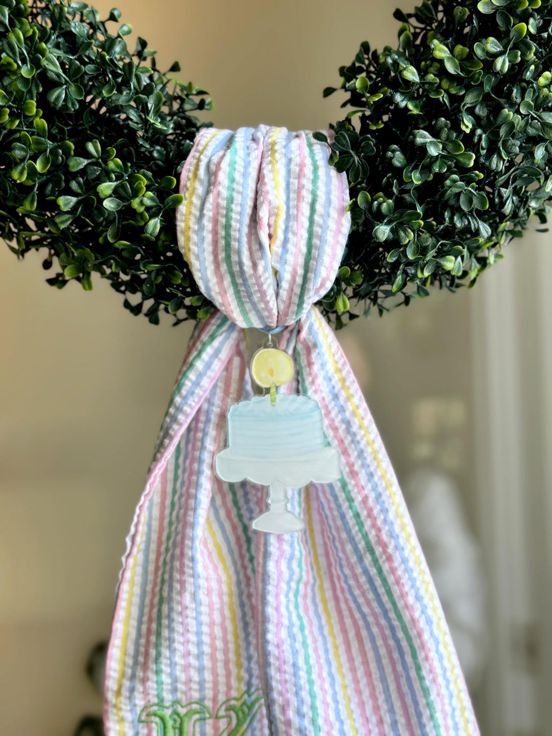 Birthday Acrylic Door Charm/ Ornament - Etsy