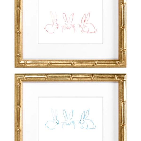 Abstract Bunny - Etsy