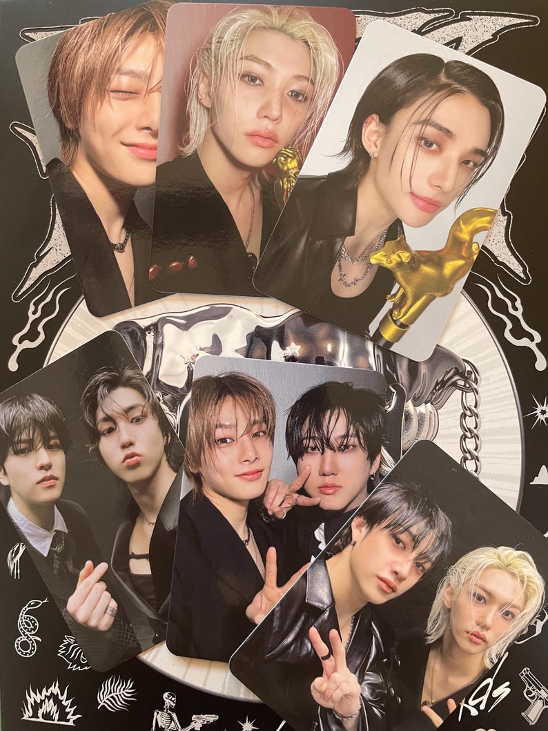 Stray Kids Official Ate Photocards - Etsy