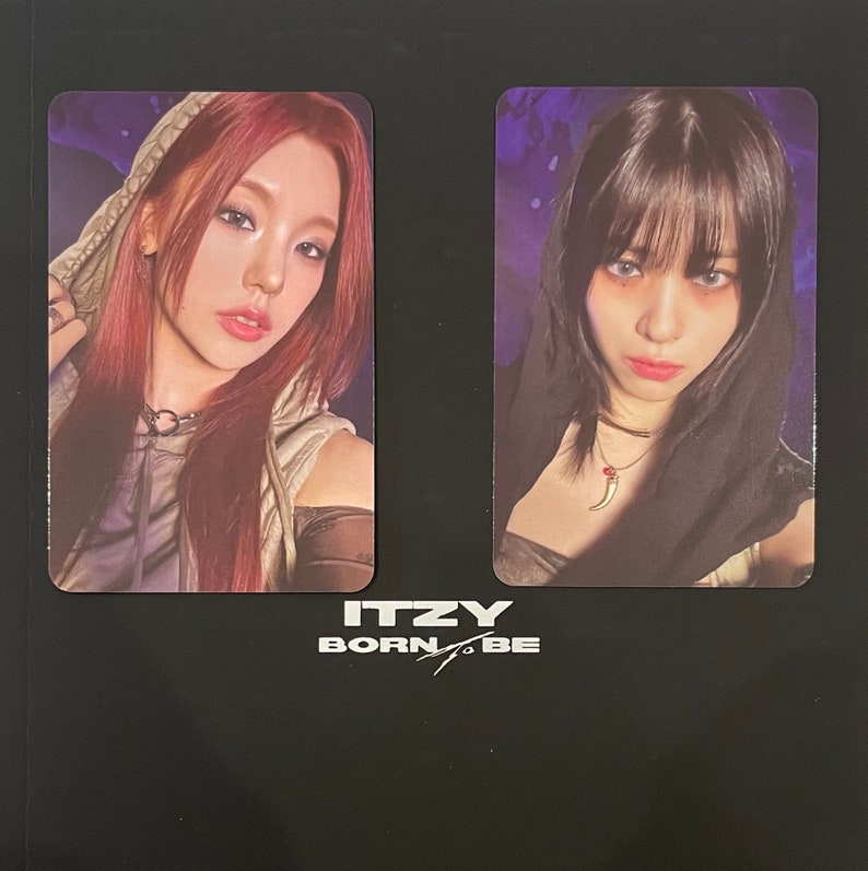 Itzy Born to Be Official Photocards - Etsy