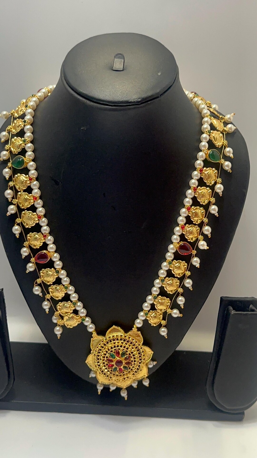 Kolhapuri Saaj Necklace: Traditional Maharashtrian Bridal Jewelry - Etsy