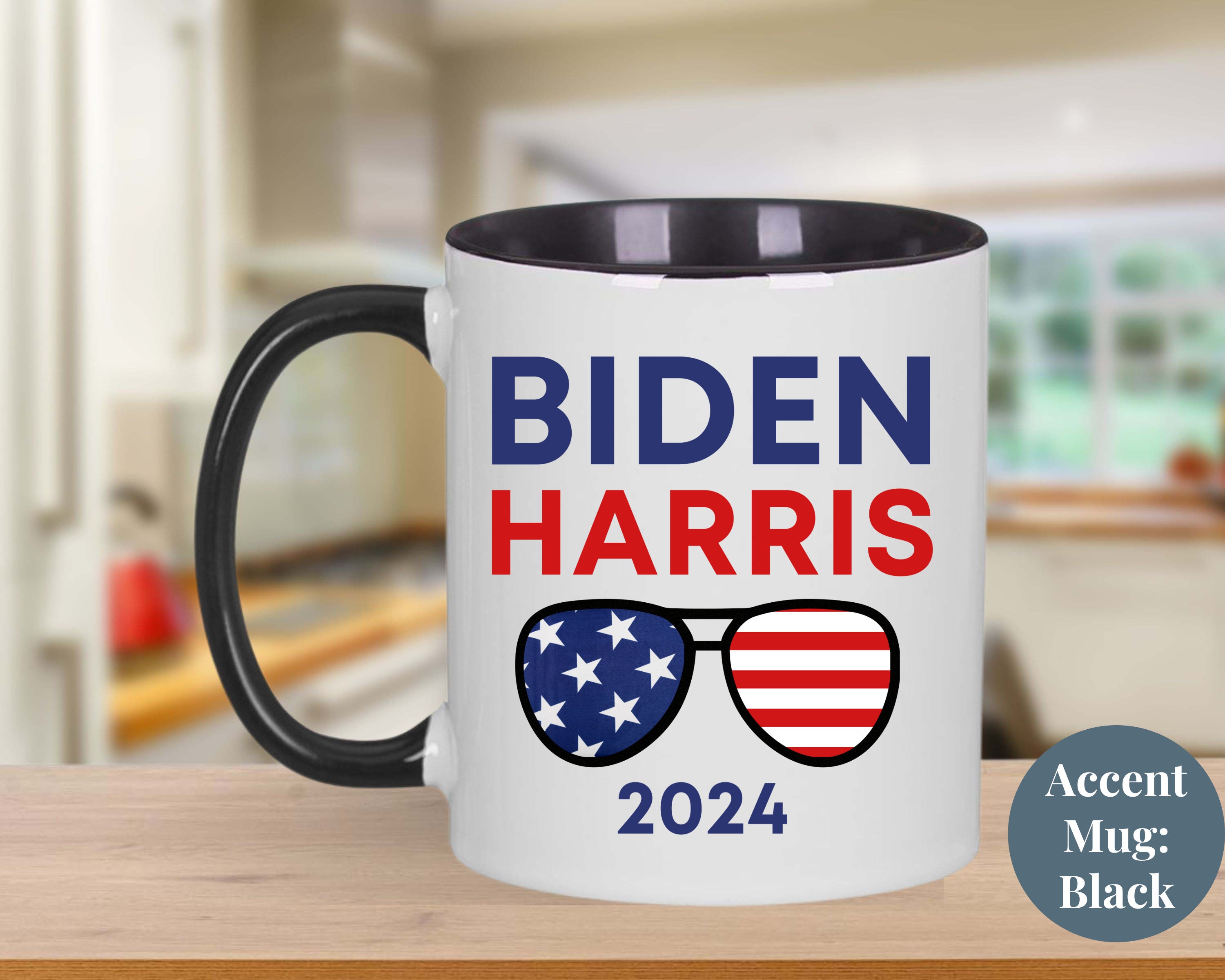 Biden Harris 2024 Mug Lets Finish the Job Re Elect Joe Biden Mug ...