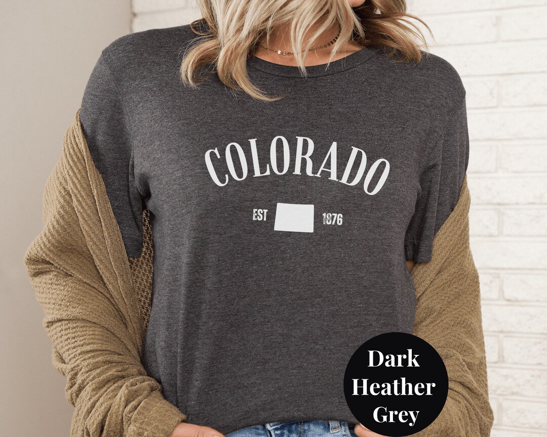 Colorado Shirt, Colorado State T Shirt, Colorado T-shirt, Colorado ...
