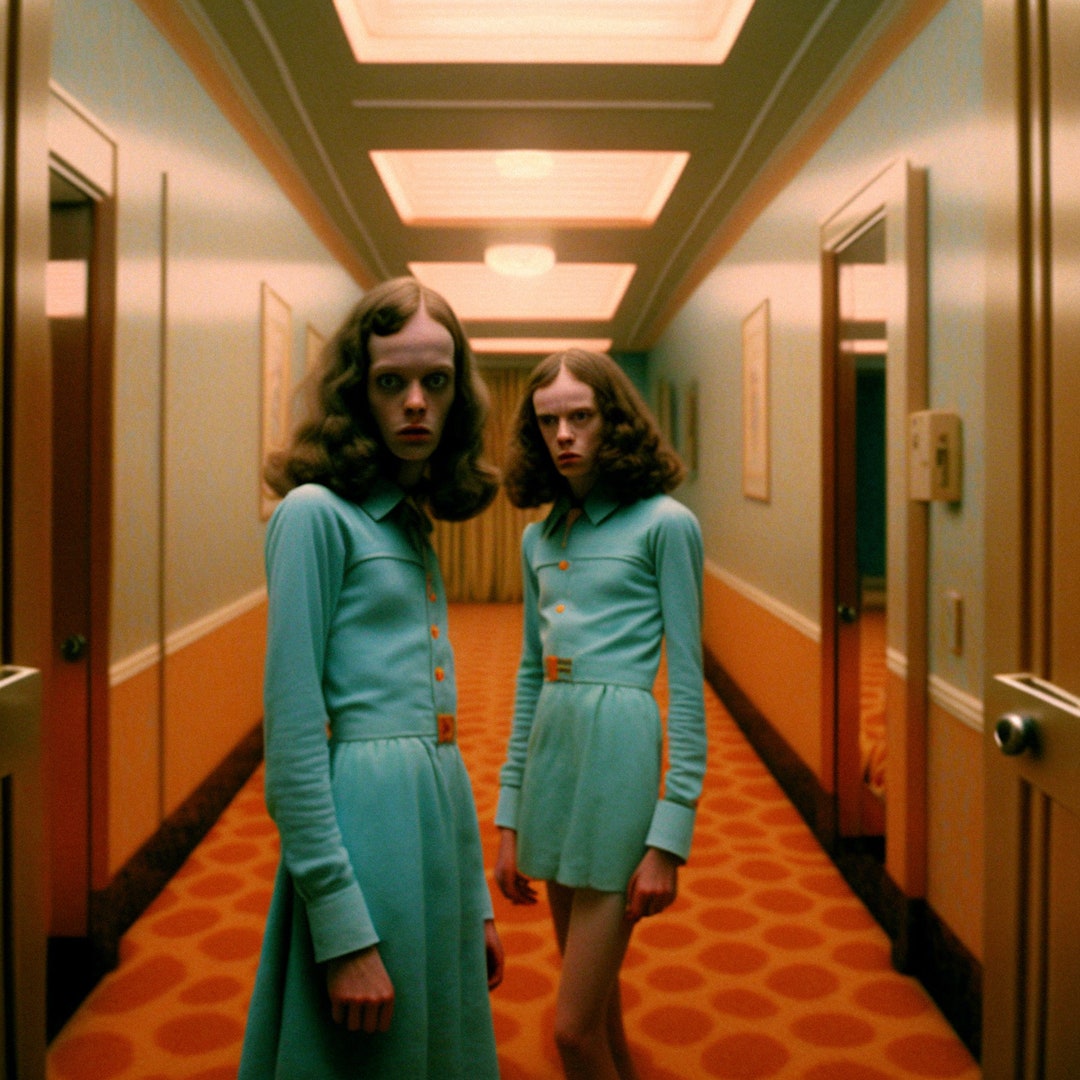 Digital Art | Creepy Twins in Hotel Hallway - Inspired by the Shining ...
