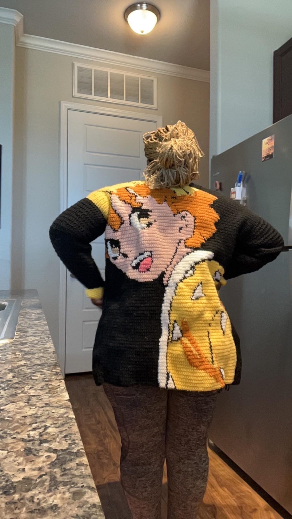 Custom Crochet Tapestry Cardigan - Etsy