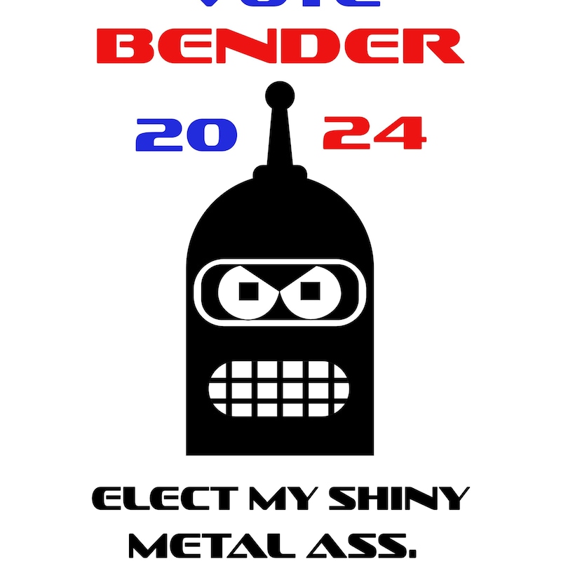 Futurama Bender Svg - Etsy