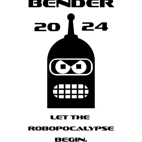 Futurama Bender Svg - Etsy