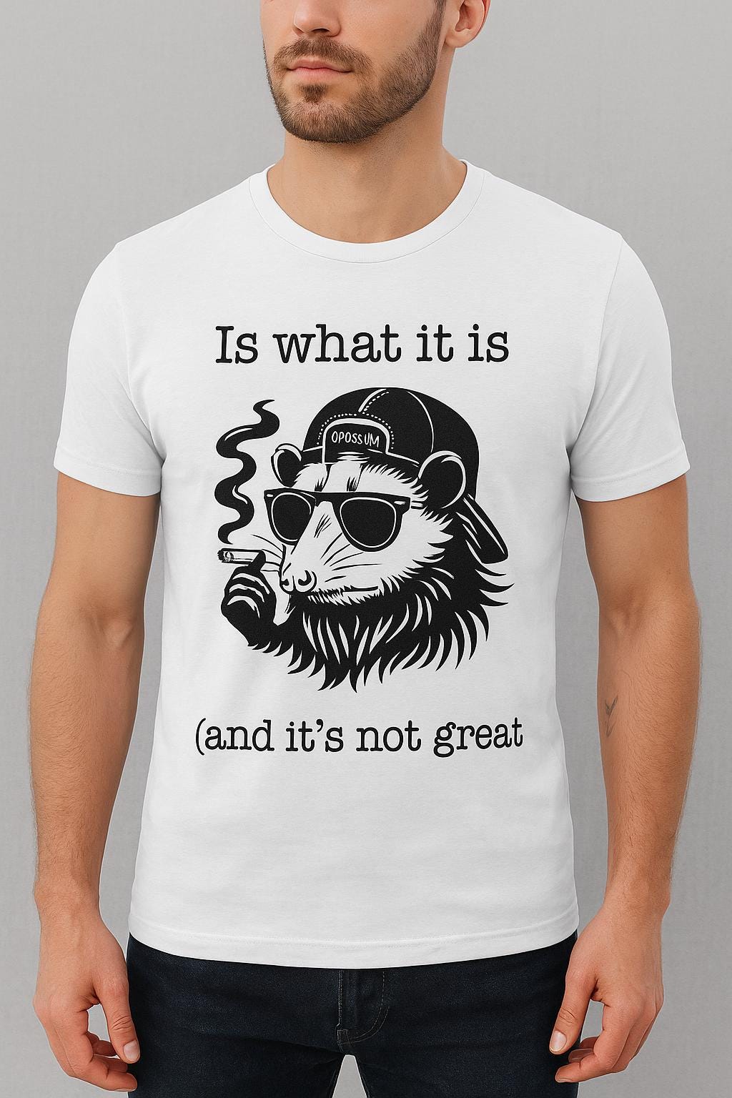 Is What It is Possum Digital Download | Printable Possum Meme Wall Art ...