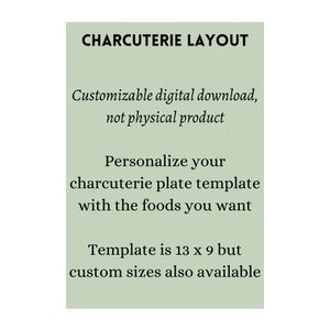 Round Customizable Charcuterie File - Charcuterie Layout Placement ...