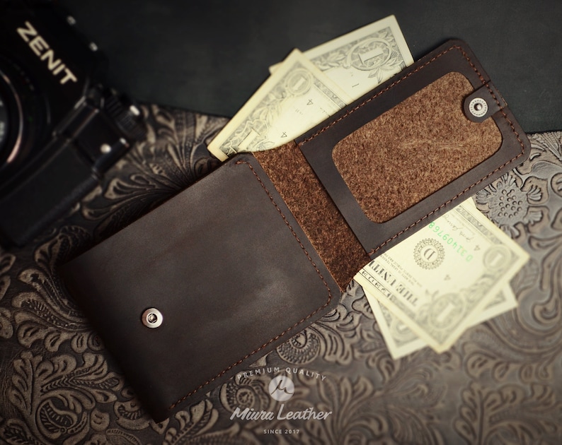 PDF & SVG Pattern for Wallet With Flap and ID Windows | Youtube ...