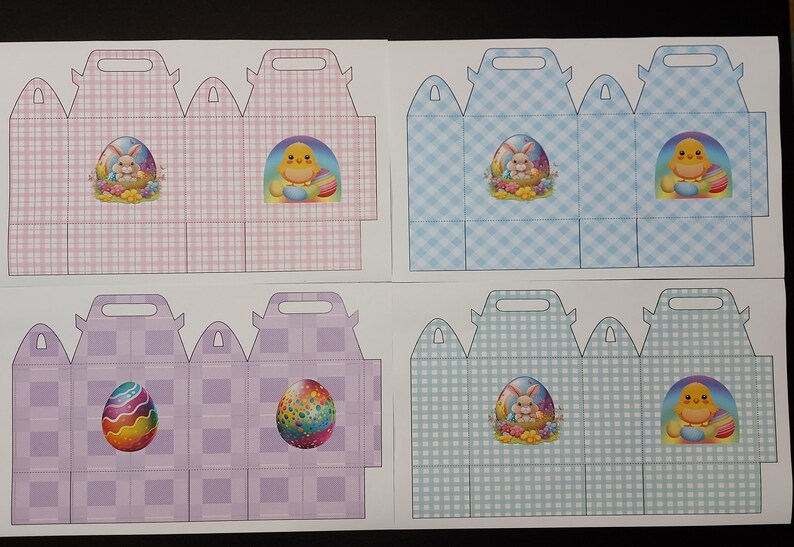 Hop Into Easter With Our DIY Gift Box/gift Bag Printable SVG PDF Png ...