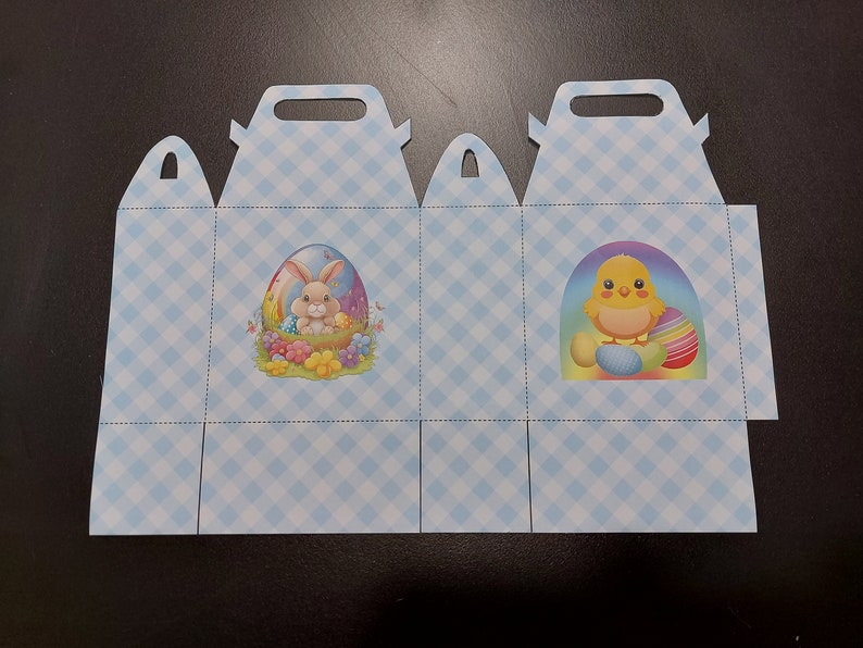 Hop Into Easter With Our DIY Gift Box/gift Bag Printable SVG PDF Png ...