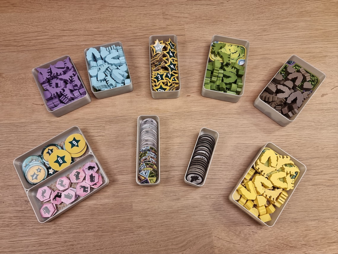 The Wolves Board Game Organizer Insert / Die Wõlfe - Etsy