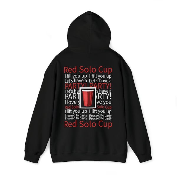 To Toby Red Solo Cup Sweatshirt - Etsy