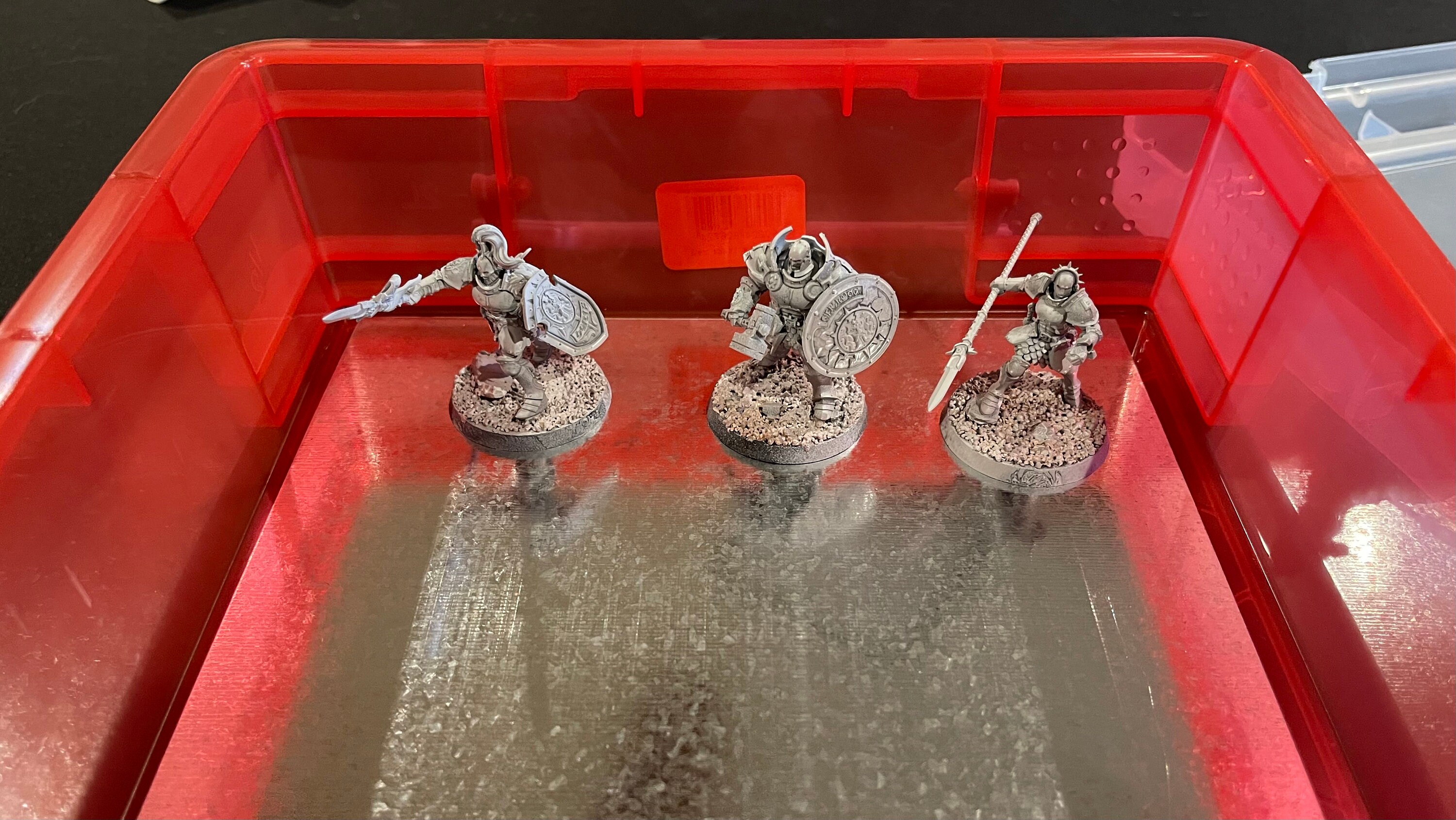 Miniature Transport Box With Metal Bottom for Magnets Warhammer Board ...