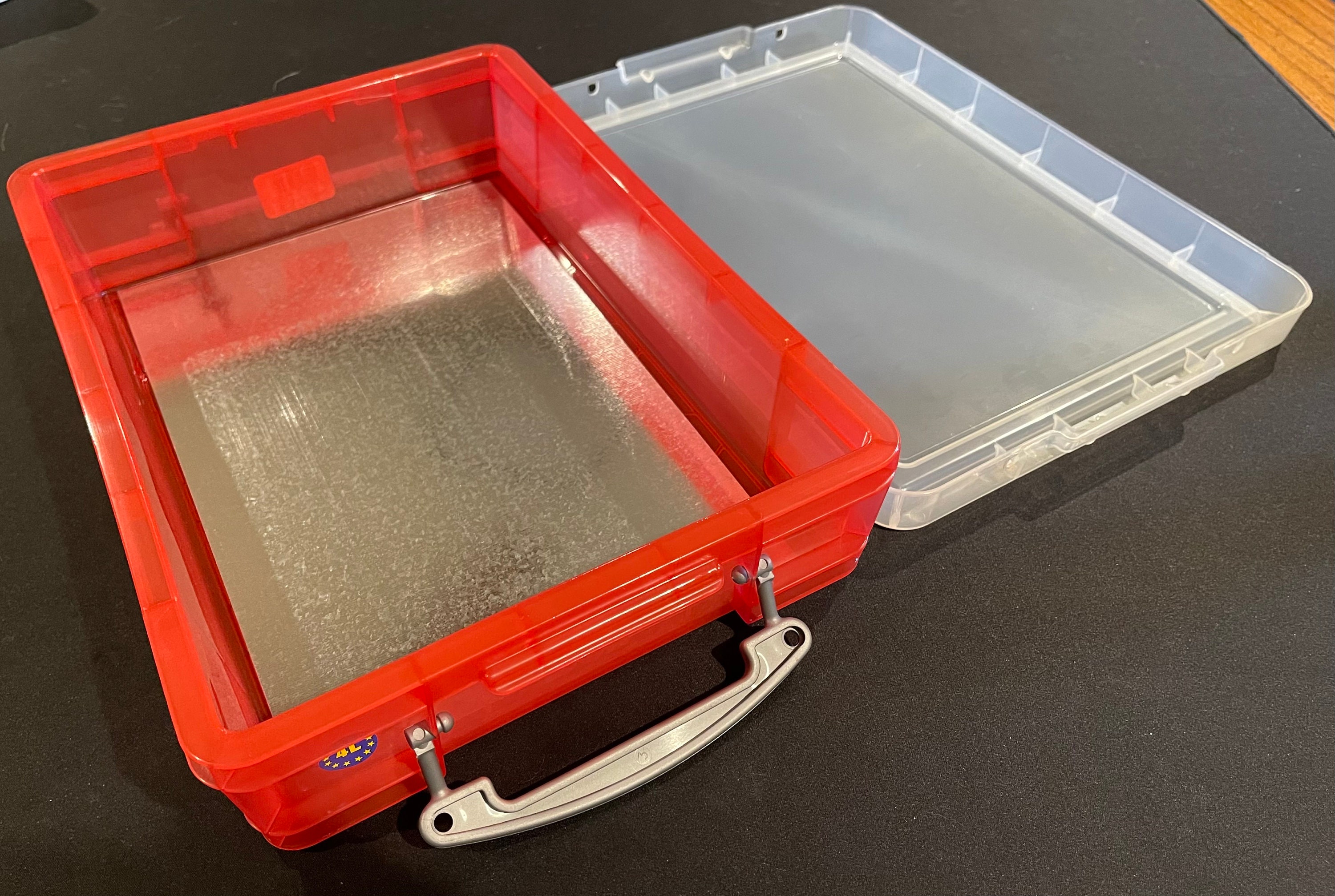 Miniature Transport Box With Metal Bottom for Magnets Warhammer Board ...