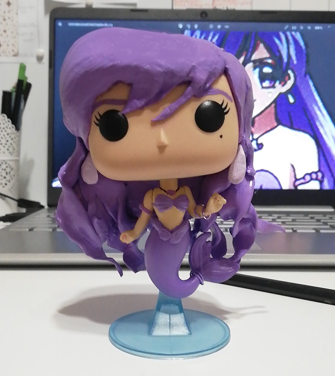 Karen Pichi Pichi Pitch/Mermaid melody Custom Funko Pop - Etsy España