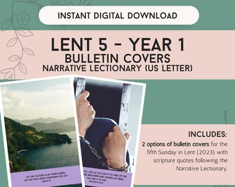 Church Revival Bulletin Cover Bi-fold Design PDF Come - Etsy