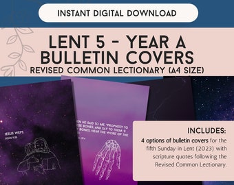 Church Revival Bulletin Cover Bi-fold Design PDF Revive - Etsy