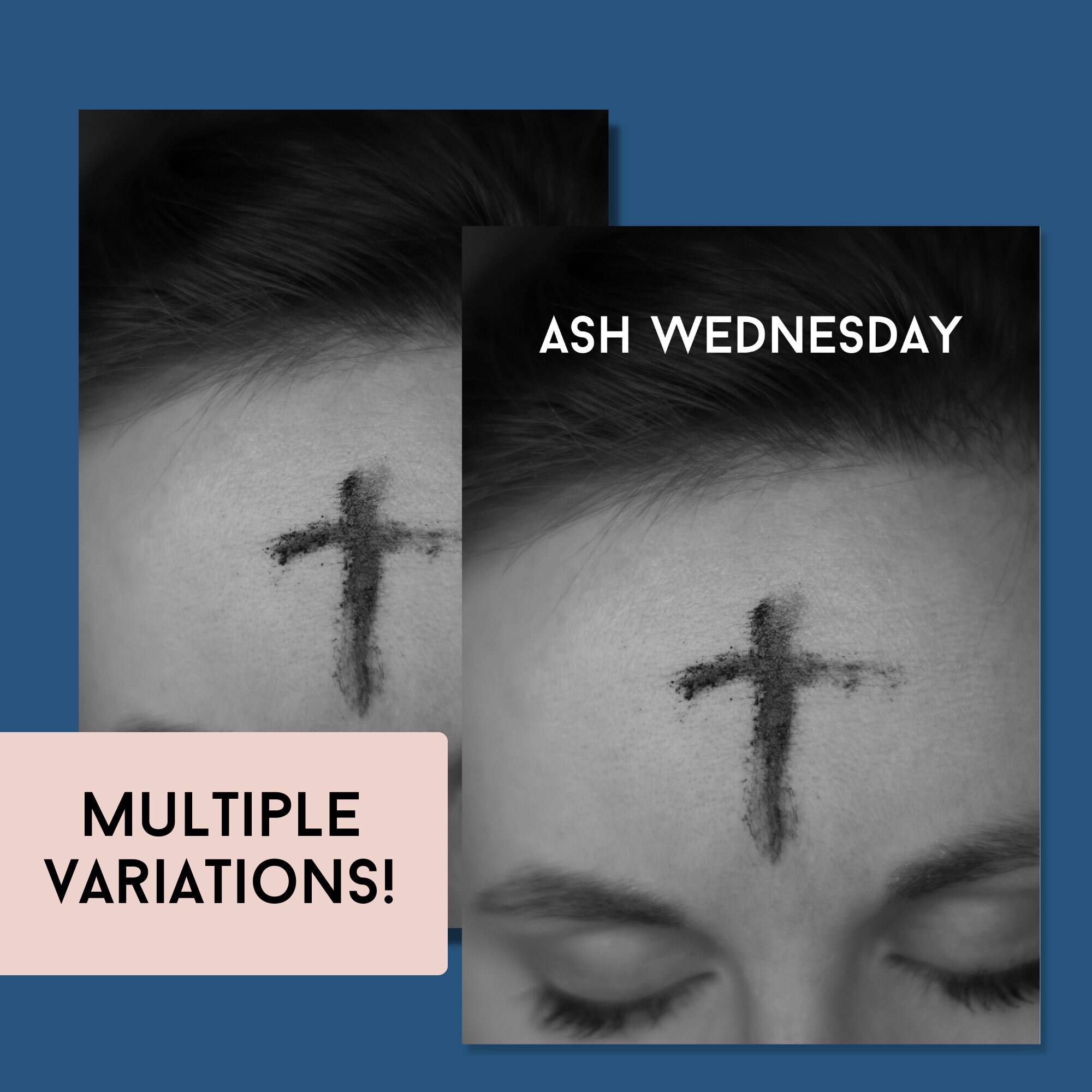Printable Bulletin Cover for Ash Wednesday, Includes Prayer, Reflective ...