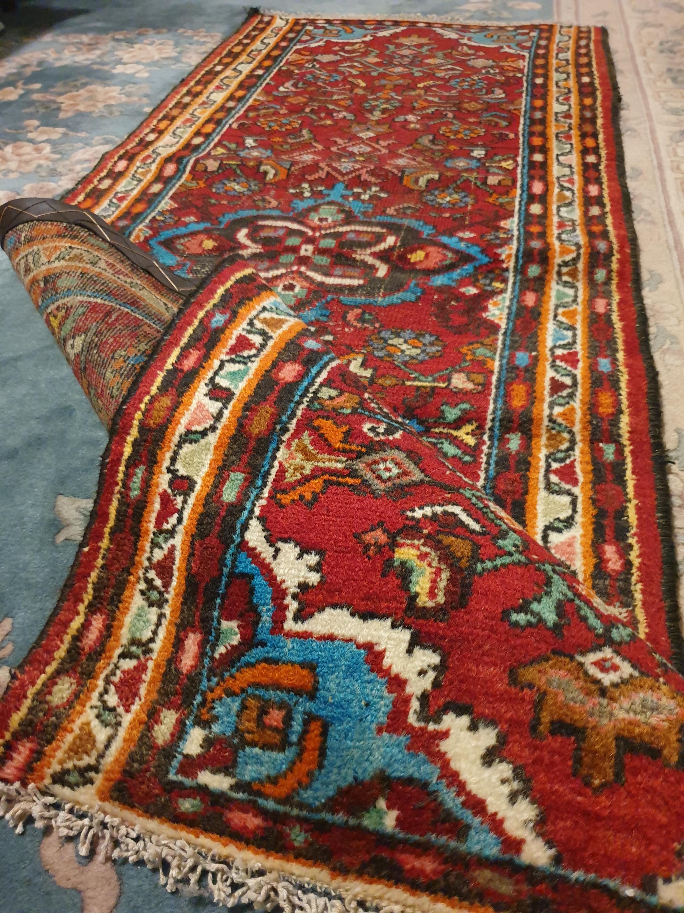 Antique Oriental Handknotted Wool Rug Runner 20×78' Traditional ...
