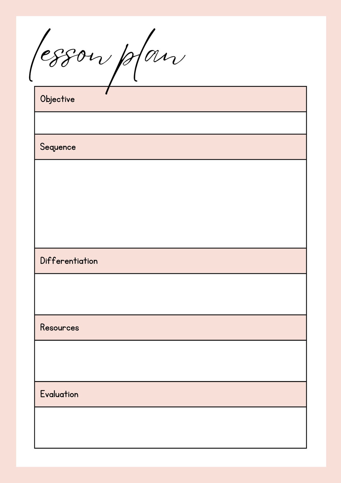 Teacher Planner Printable Teacher Binder Pastel Planner - Etsy