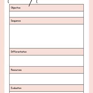 Teacher Planner Printable | Teacher Binder | Pastel Planner | Teacher ...
