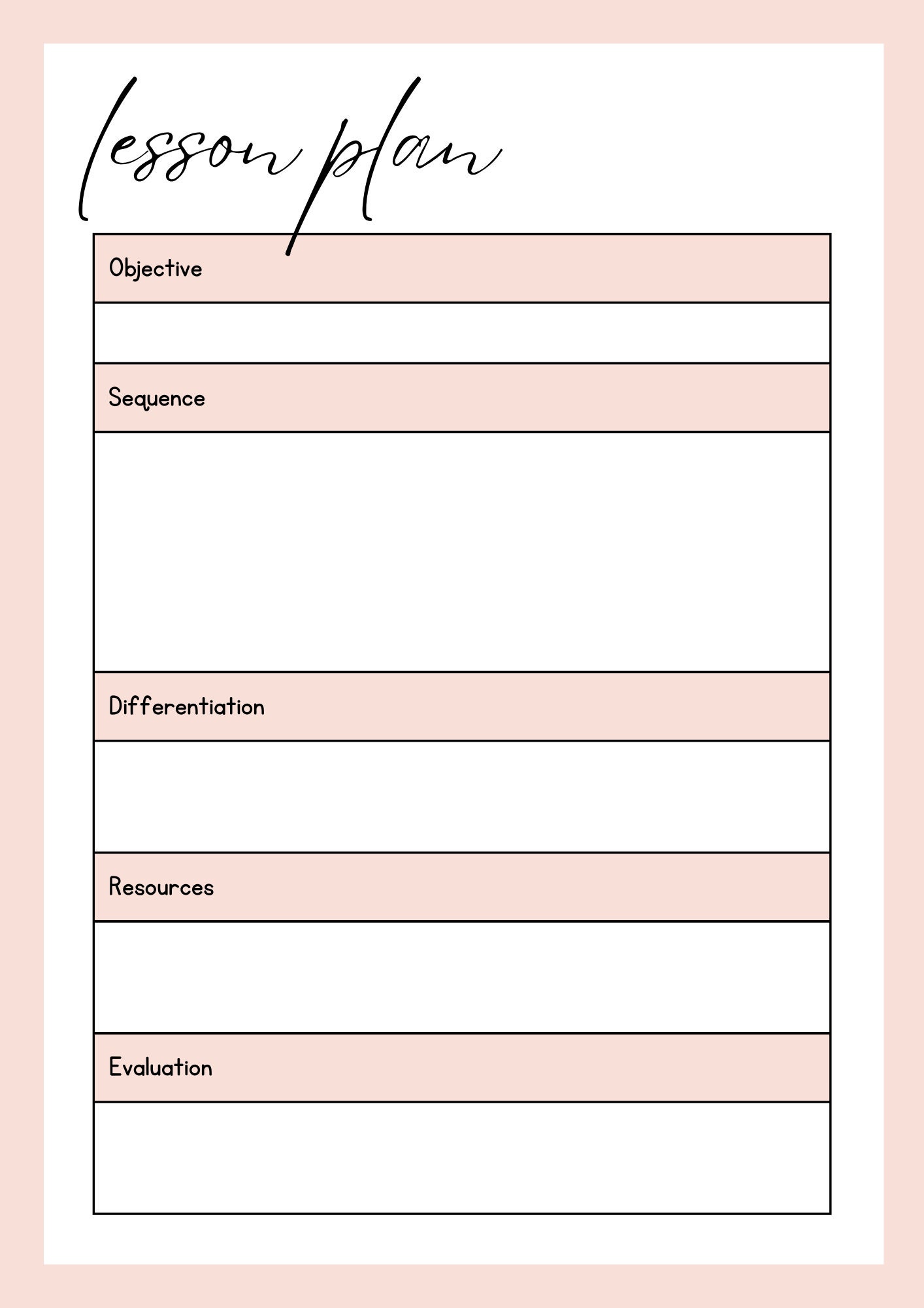 Teacher Planner Printable Teacher Binder Pastel Planner - Etsy