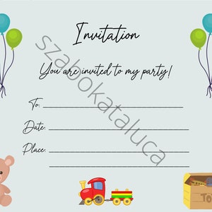 Electronic Invitation Template, Any Event Text Message Invitation ...