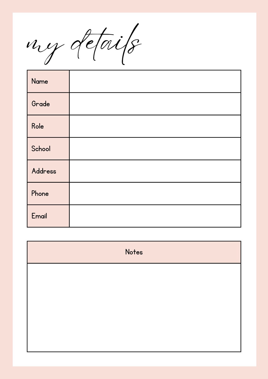 Teacher Planner Printable Teacher Binder Pastel Planner - Etsy