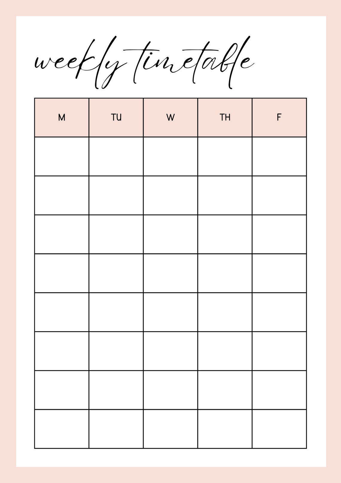 Teacher Planner Printable Teacher Binder Pastel Planner - Etsy