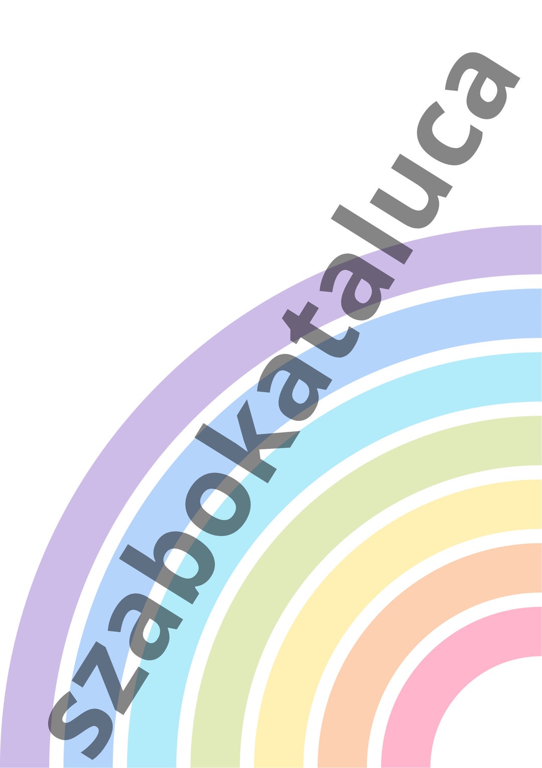 Pastel Rainbow Poster / Ready to Print Poster / Classroom Wall Decor ...