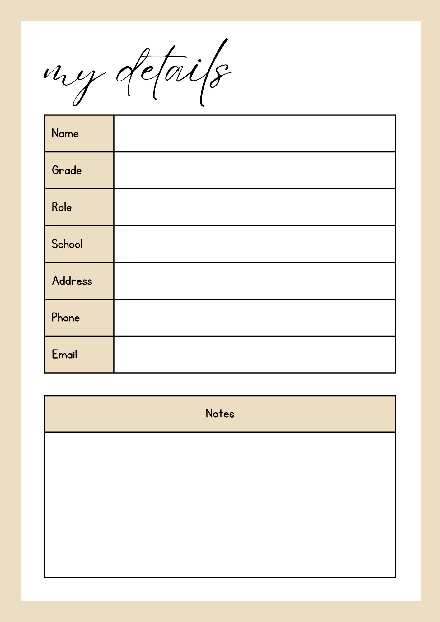 Teacher Planner Printable | Teacher Binder | Pastel Planner | Teacher ...