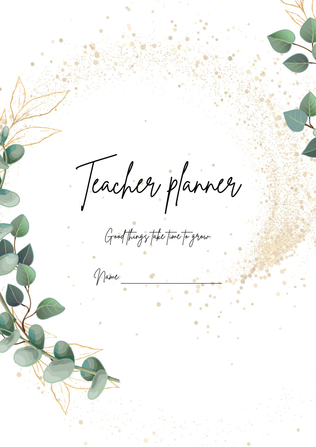 Teacher Planner Printable Teacher Binder Pastel Planner - Etsy