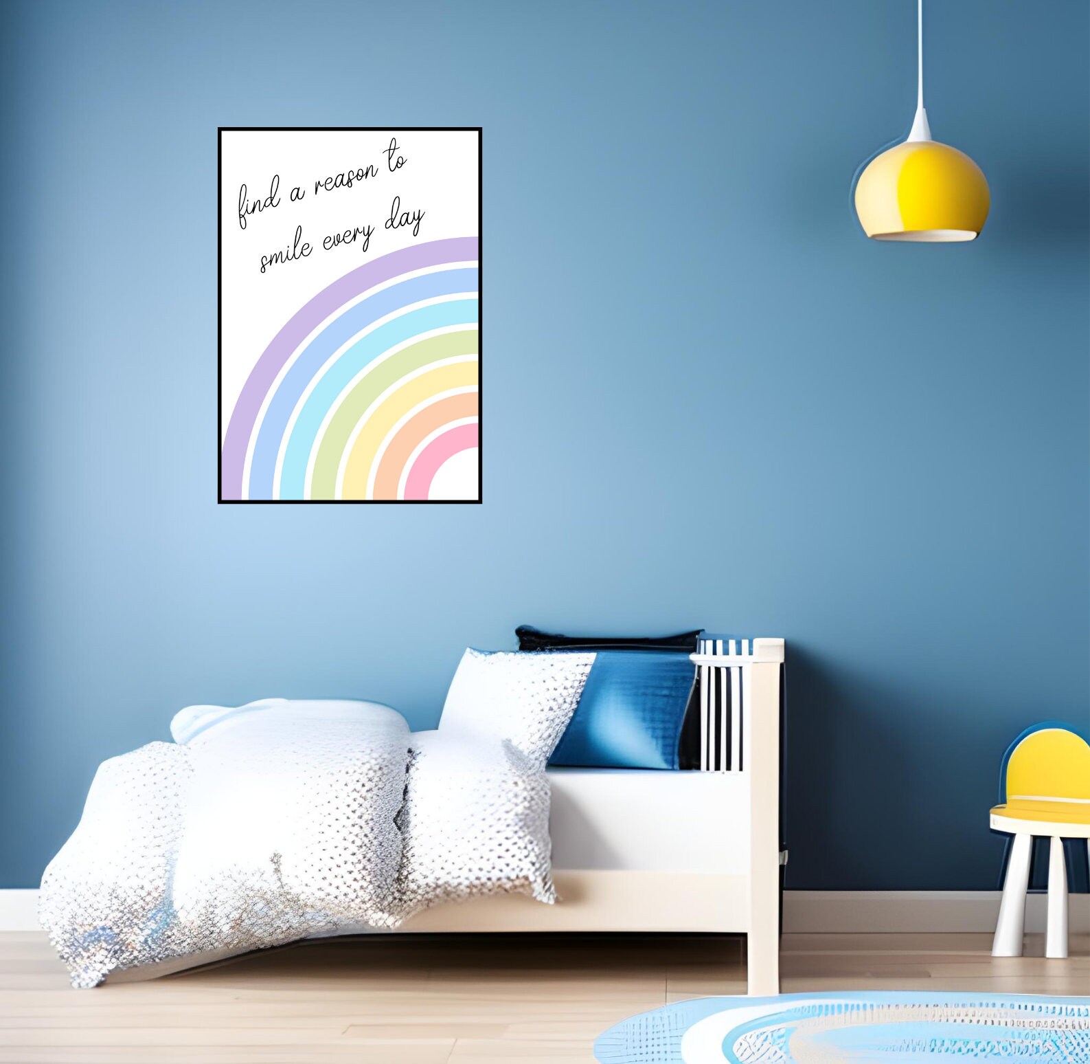 Pastel Rainbow Poster / Ready to Print Poster / Classroom Wall Decor ...