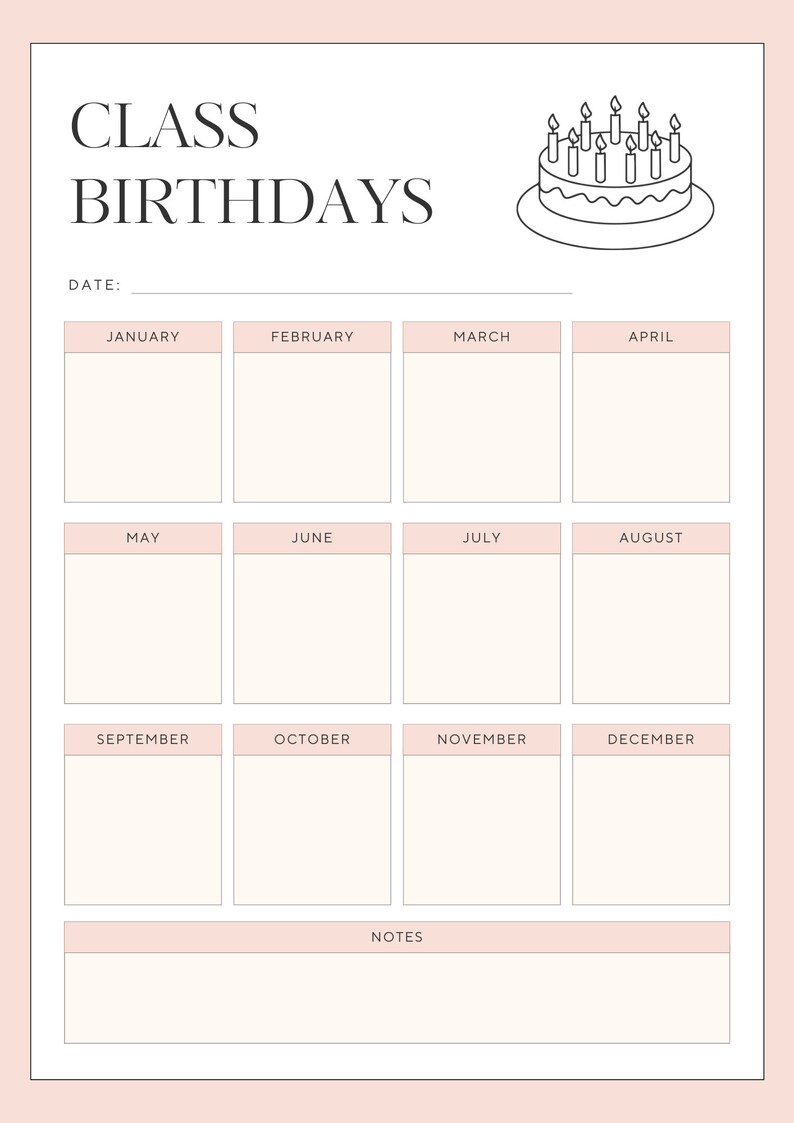 Teacher Planner Printable | Teacher Binder | Pastel Planner | Teacher ...