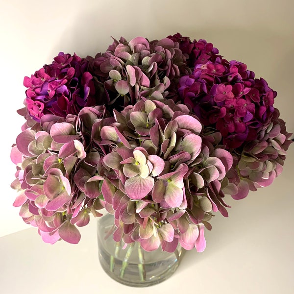 Real Touch Hydrangea - Etsy