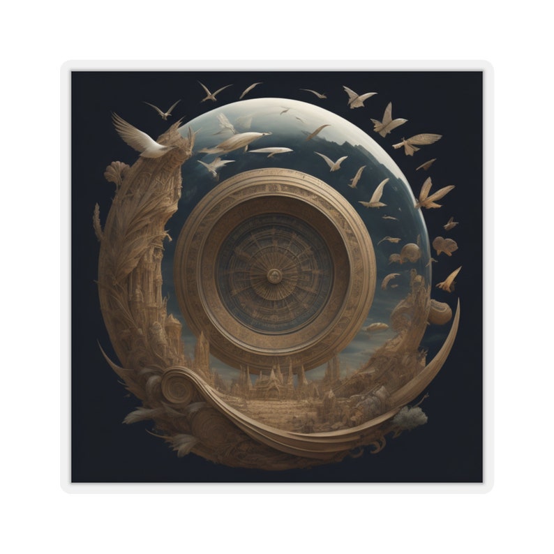 Wheel of Time Sticker - Etsy
