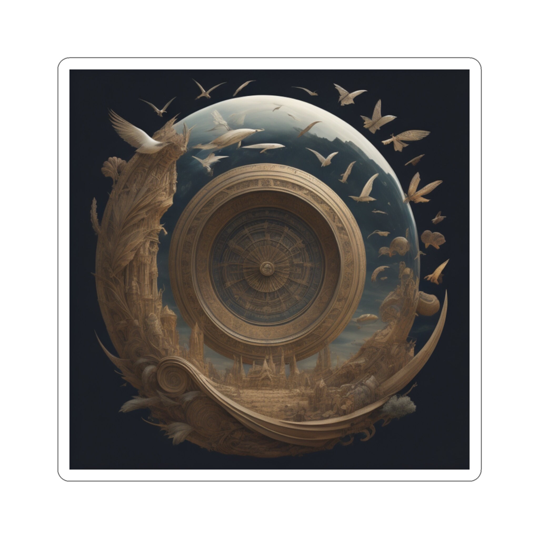 Wheel of Time Sticker - Etsy