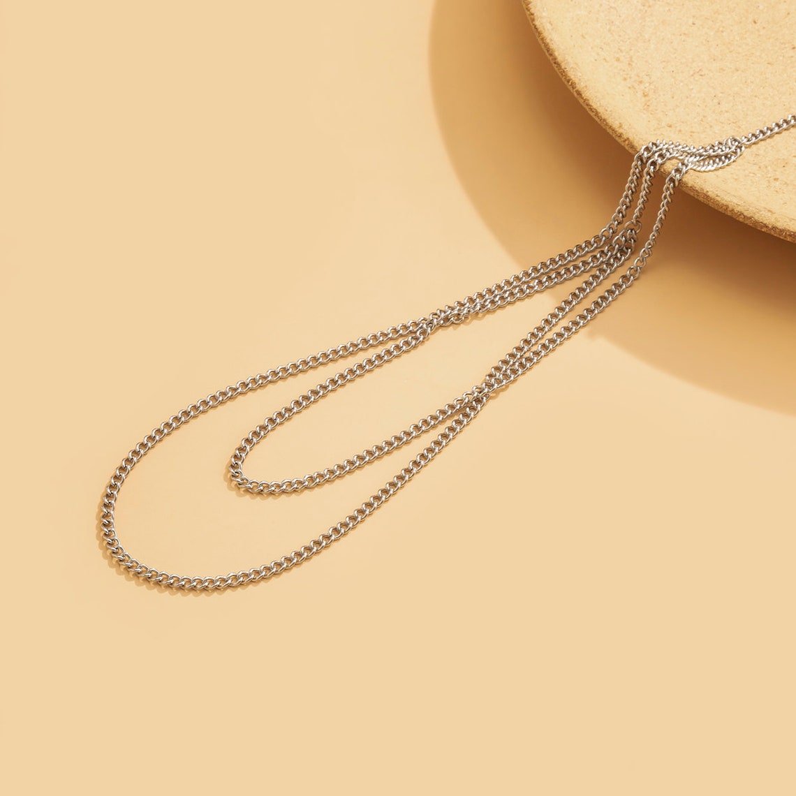 Beautiful Silver Leg Chain Silver Thigh Chain Summer Jewelry - Etsy