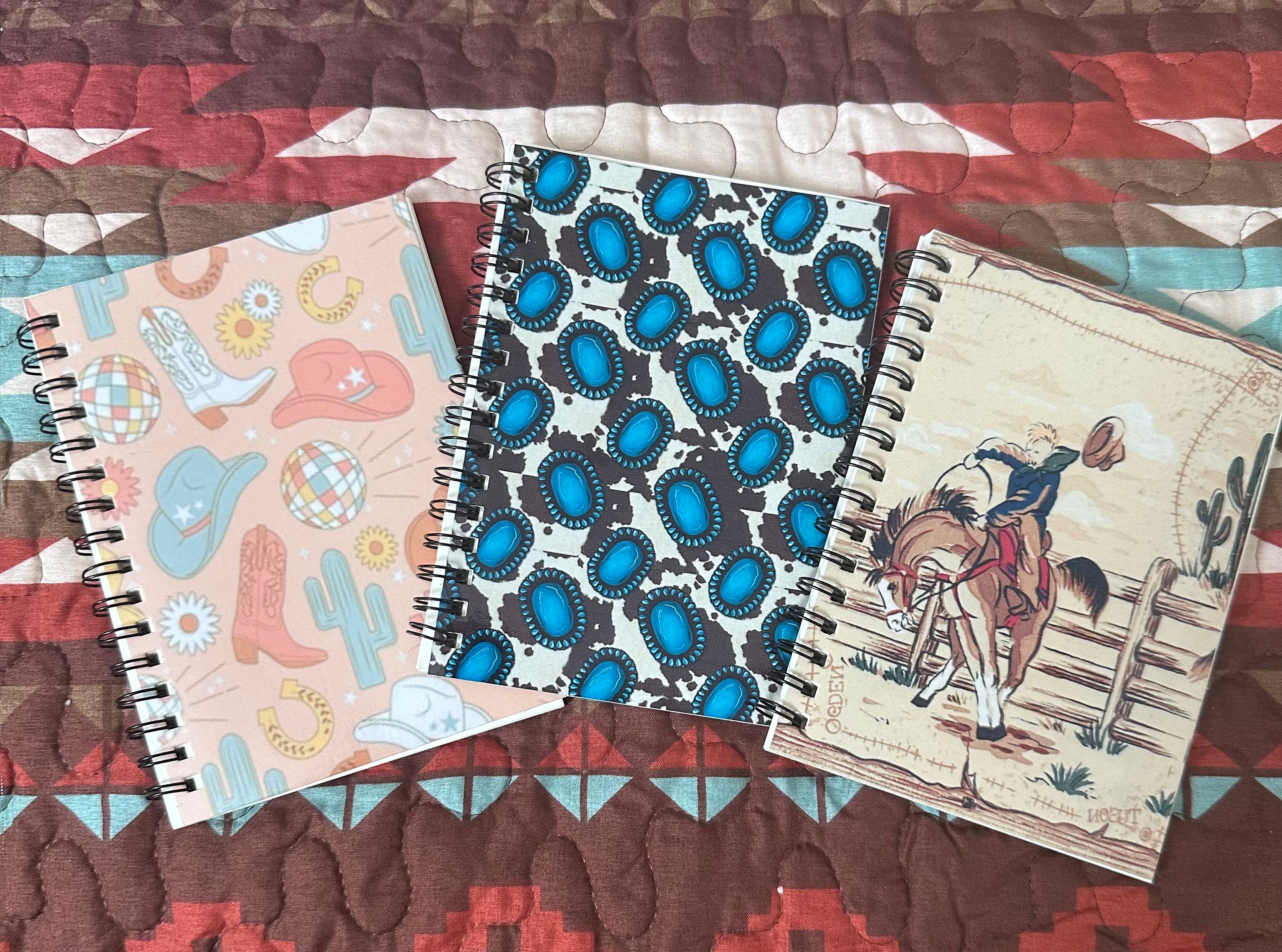 Western Notebooks - Etsy