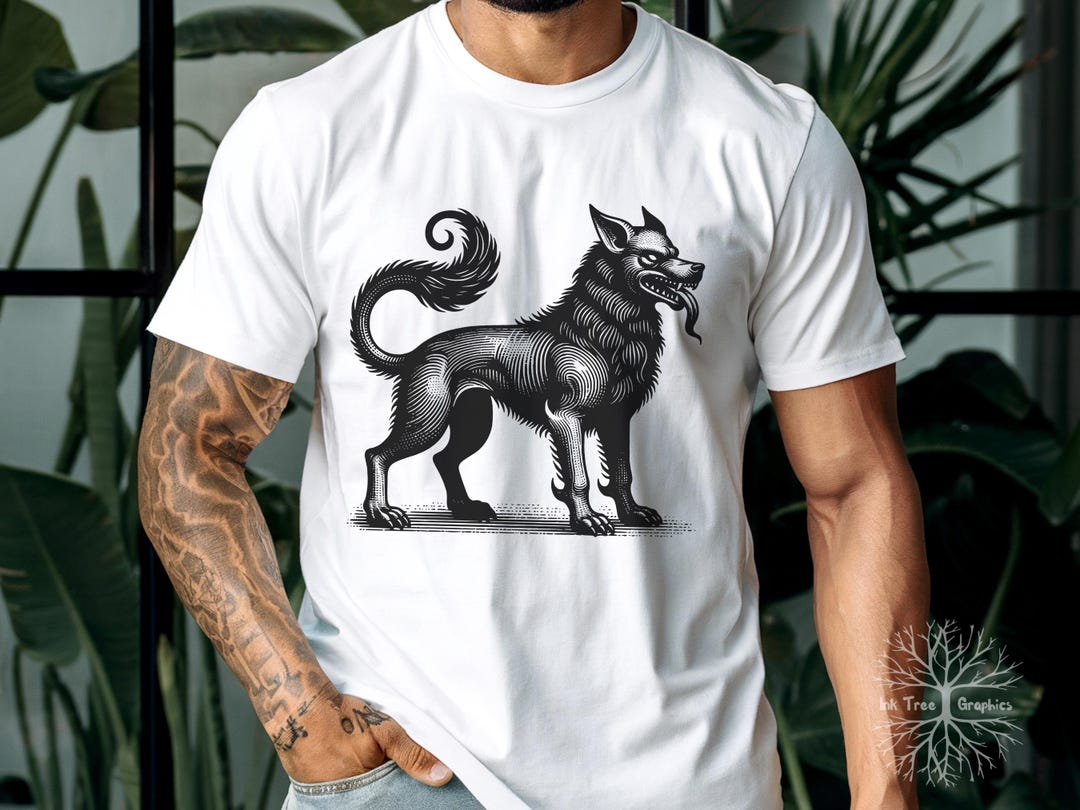 Vintage Chupacabra Graphic Tee: Mythical Goth Creature Shirt - Etsy