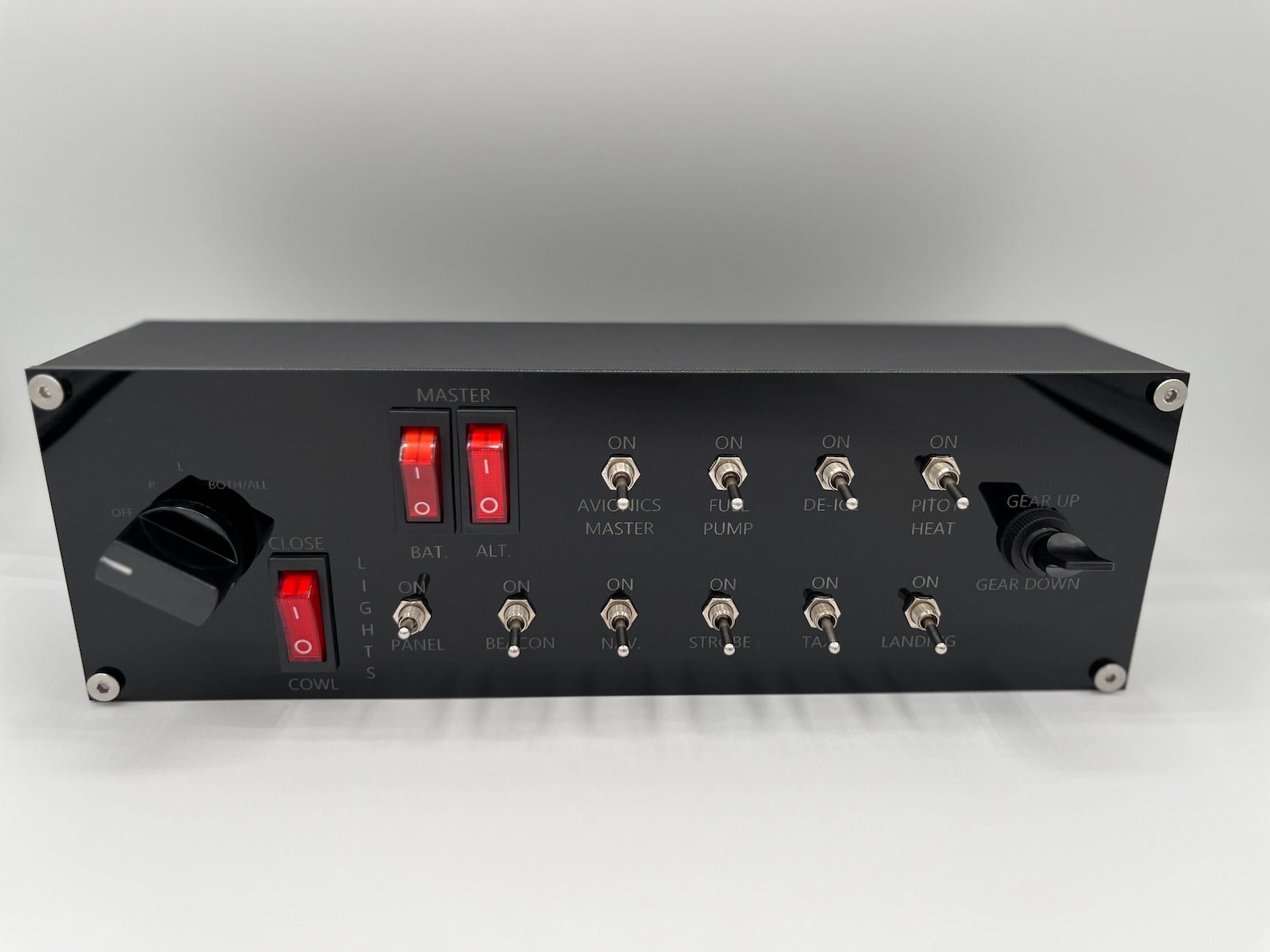 Flight Simulator Button Box – USB Switch Panel for PC - Etsy